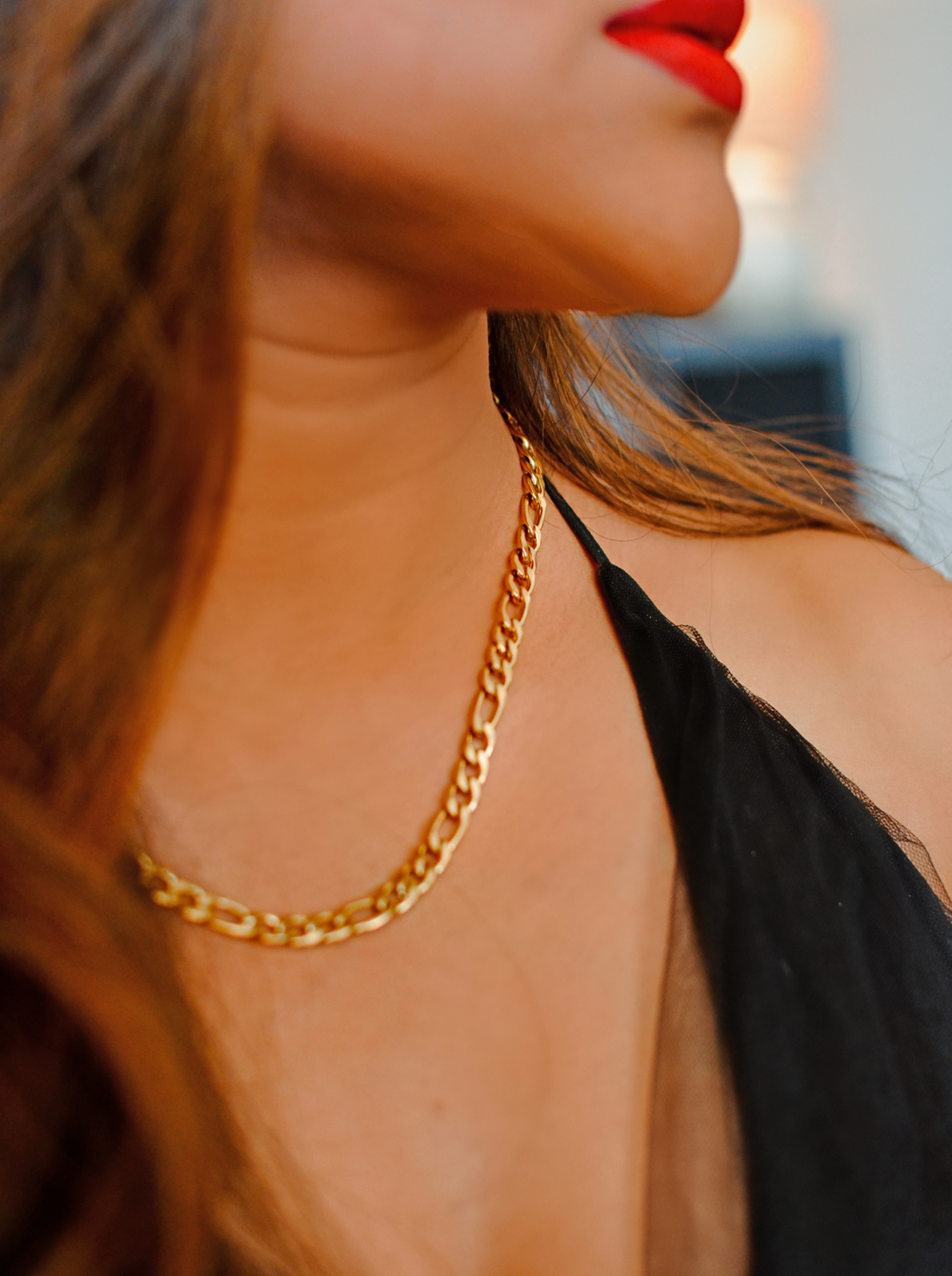 Cuban Link Chain For Women - 18k Gold Plated | Nindae – nindae